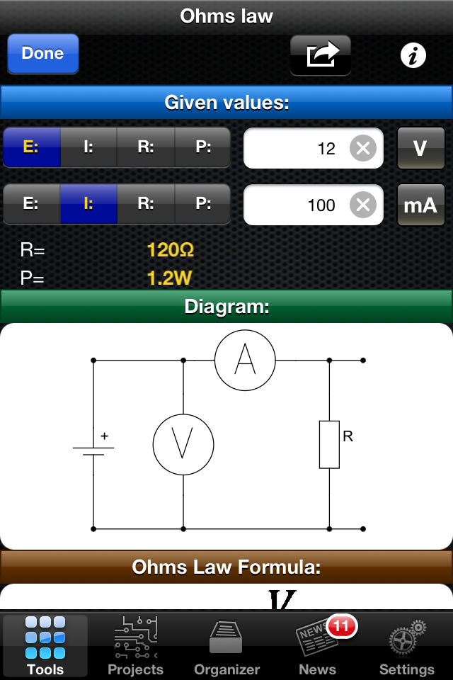 Electronic Toolbox Pro-Ứng dụng tuyệt vời dành cho dân điện tử | Viết bởi atomo2