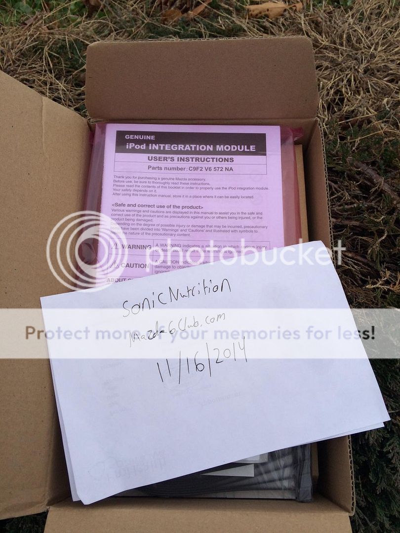 For Sale: Mazda iPod integration kit | Mazda 6 Forums