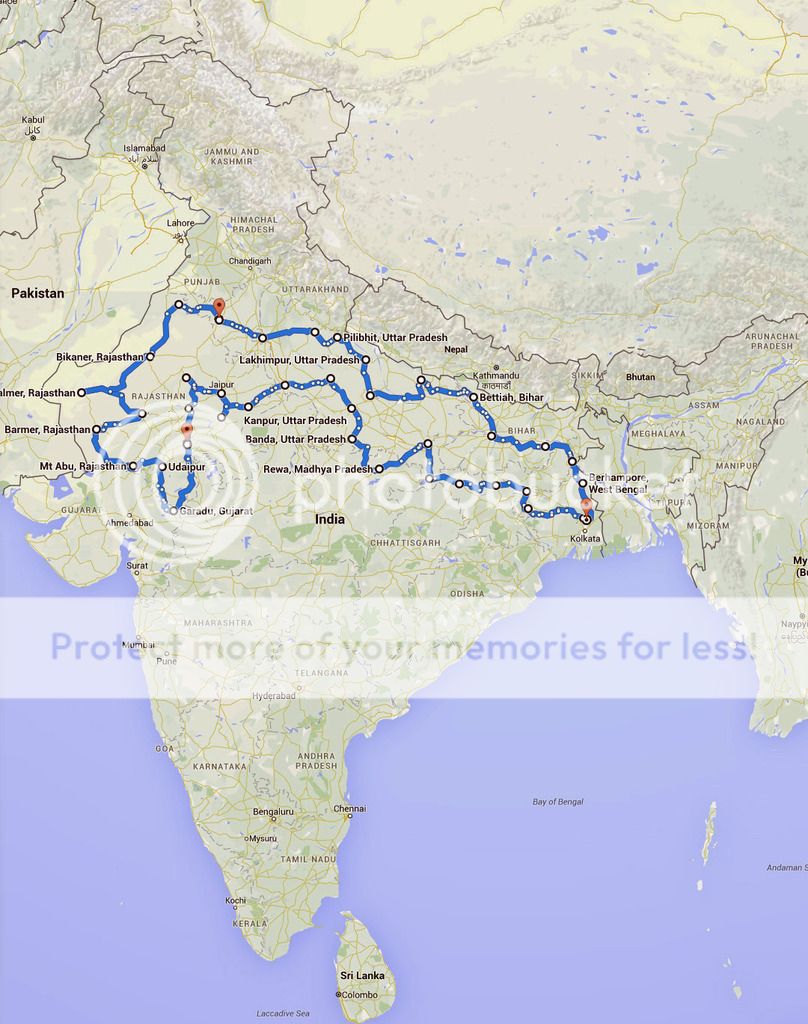 Couple's 13000Kms Motorcycle Ride Across India For Street Children's ...